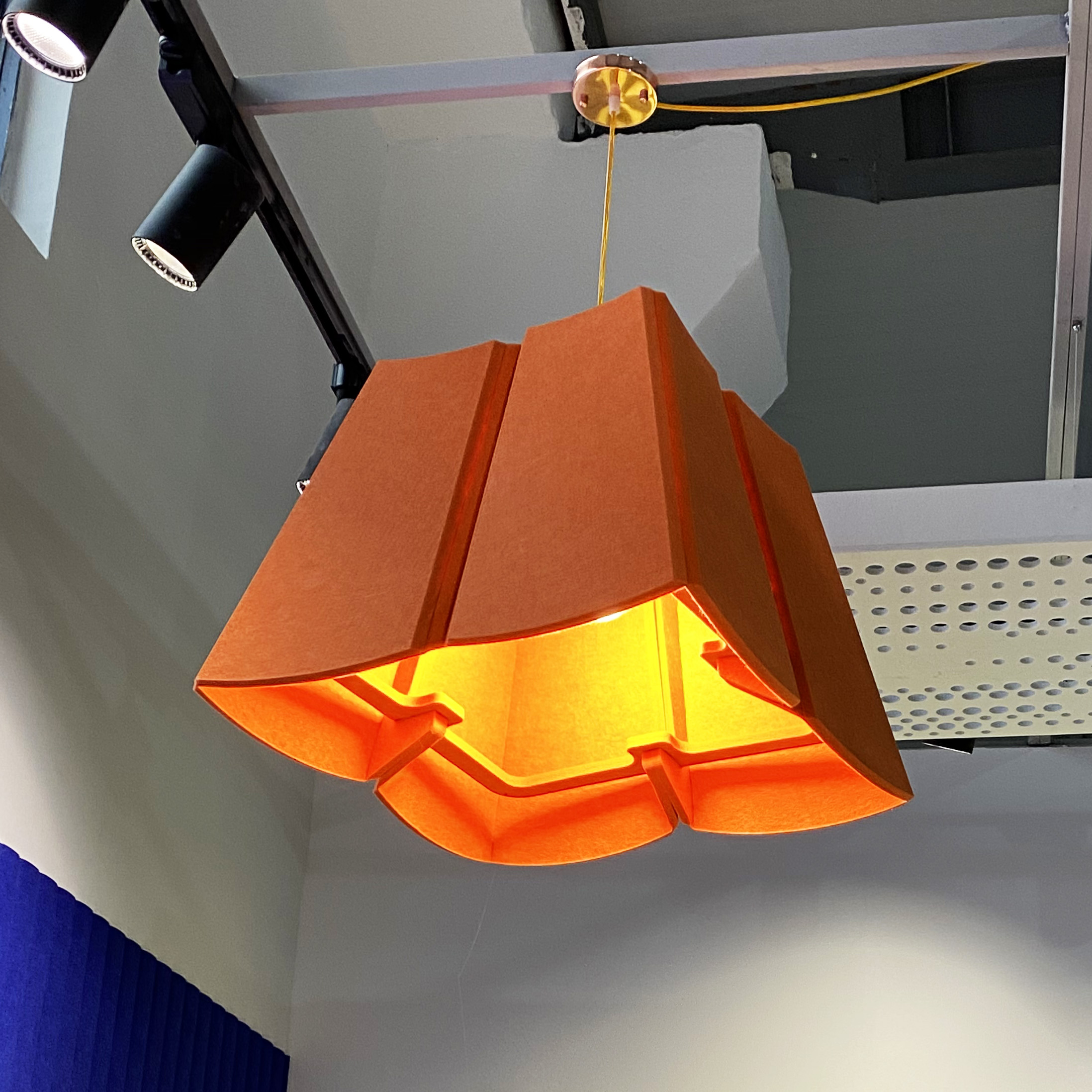 Round Acoustic Lamp - Acoustic Panel Manufacturer | Kingkus