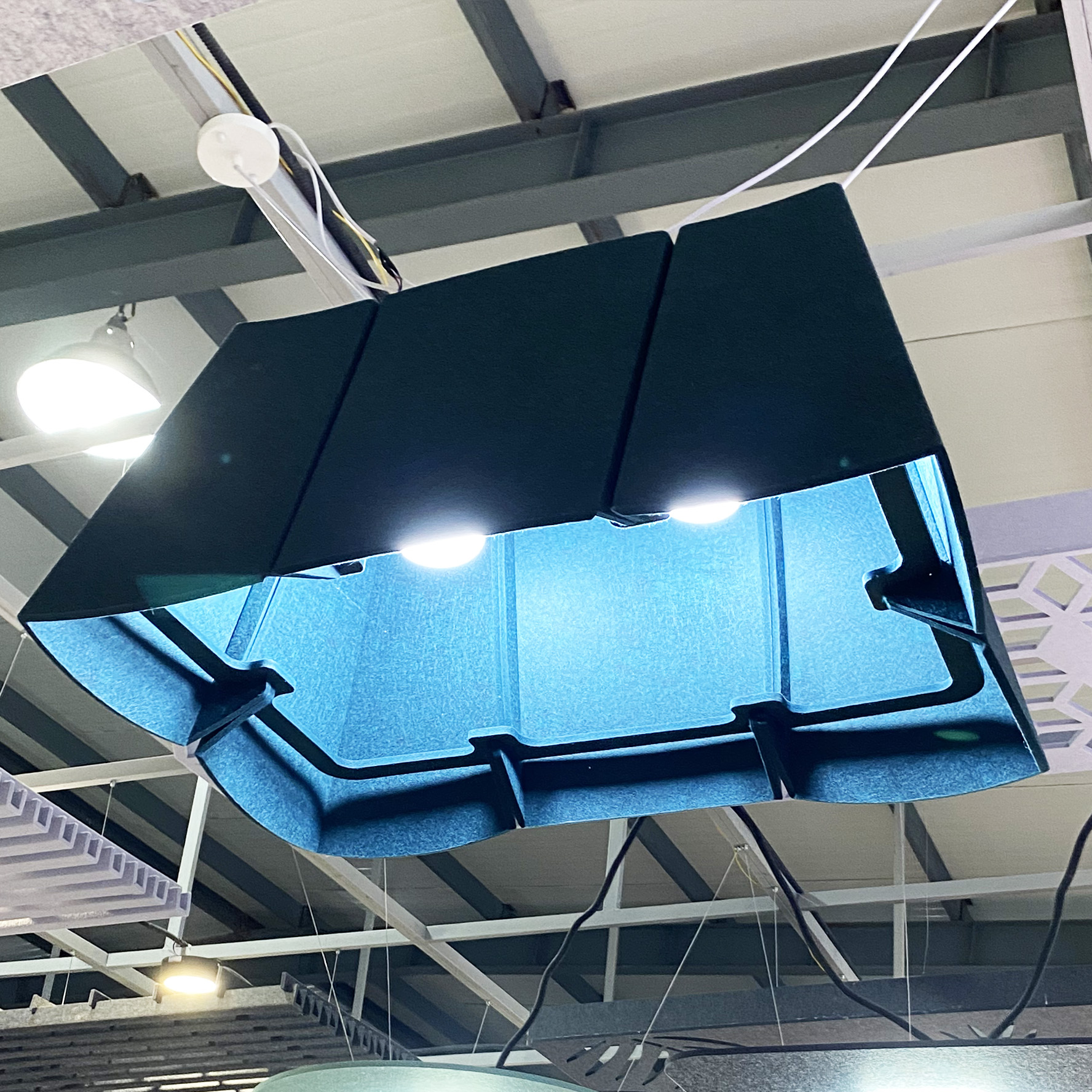 Box Acoustic Lamp - Acoustic Panel Manufacturer | Kingkus